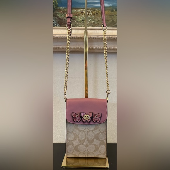 Coach | Bags | Coach Rachel Crossbody In Signature Canvas With ...